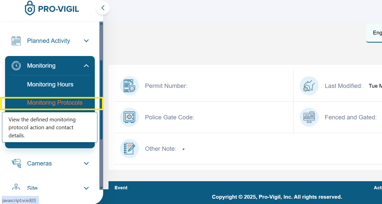 Seeing and Changing Monitoring Protocols on your Pro-Vigil Portal – Pro ...