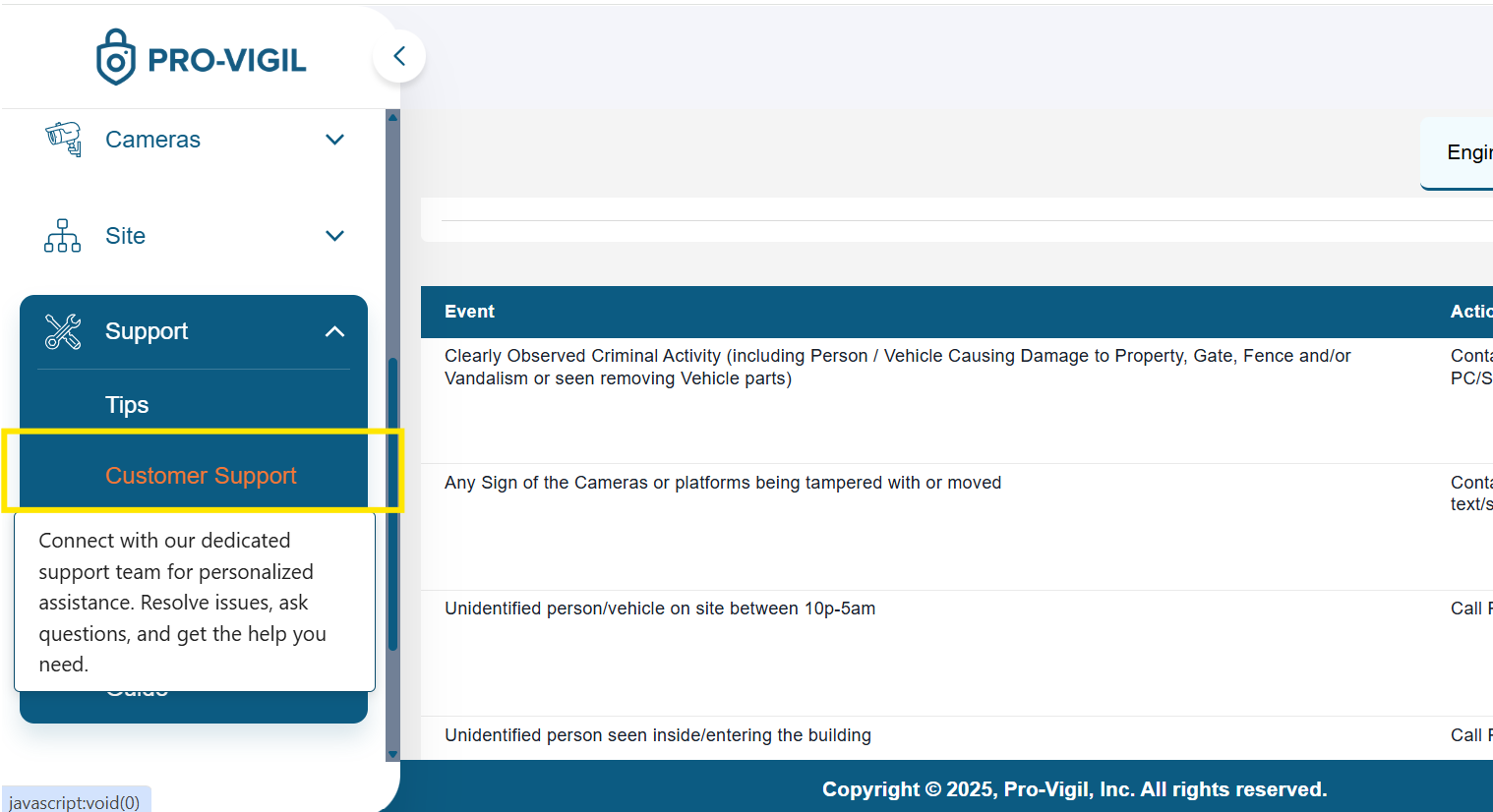 Seeing and Changing Monitoring Protocols on your Pro-Vigil Portal – Pro ...